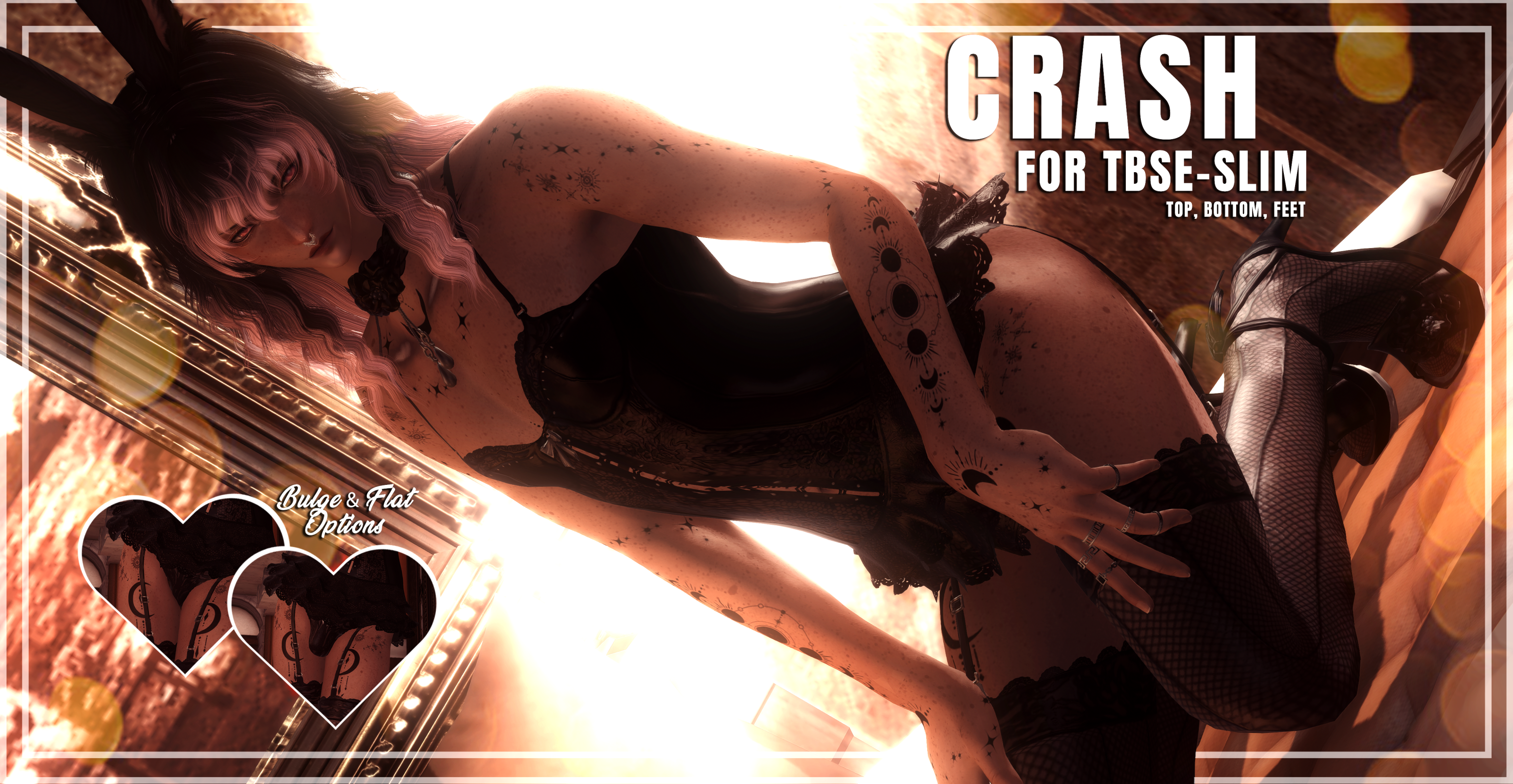 Crash for TBSE-Slim - The Glamour Dresser : Final Fantasy XIV Mods and More