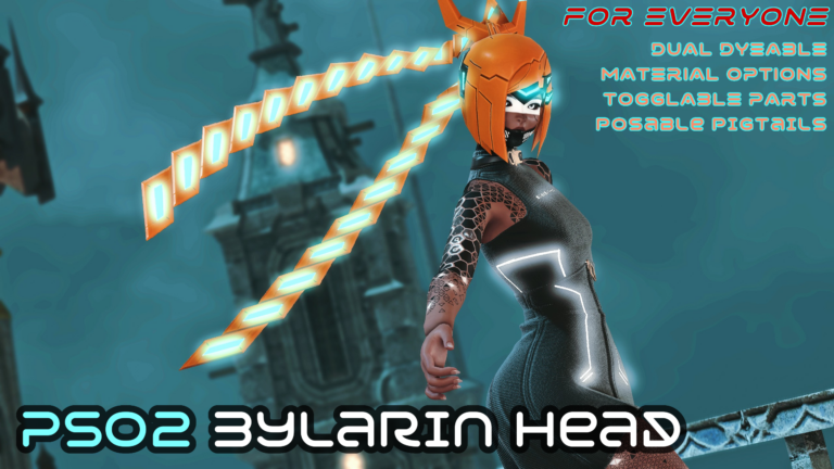 PSO2 Bylarin Head - The Glamour Dresser : Final Fantasy XIV Mods and More