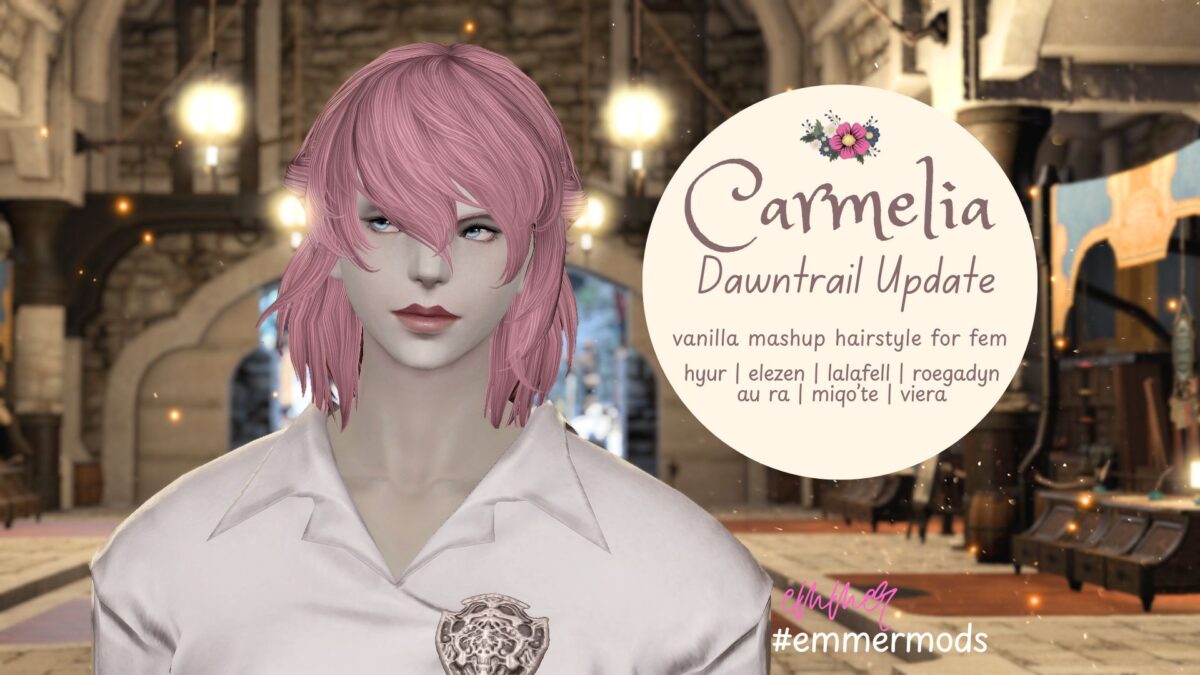 Carmelia | DAWNTRAIL UPDATE - The Glamour Dresser : Final Fantasy XIV ...