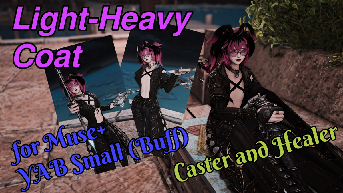 Light-Heavy Coat Caster/Healer Upscale {Muse+ & YAB Small Buff} - The ...