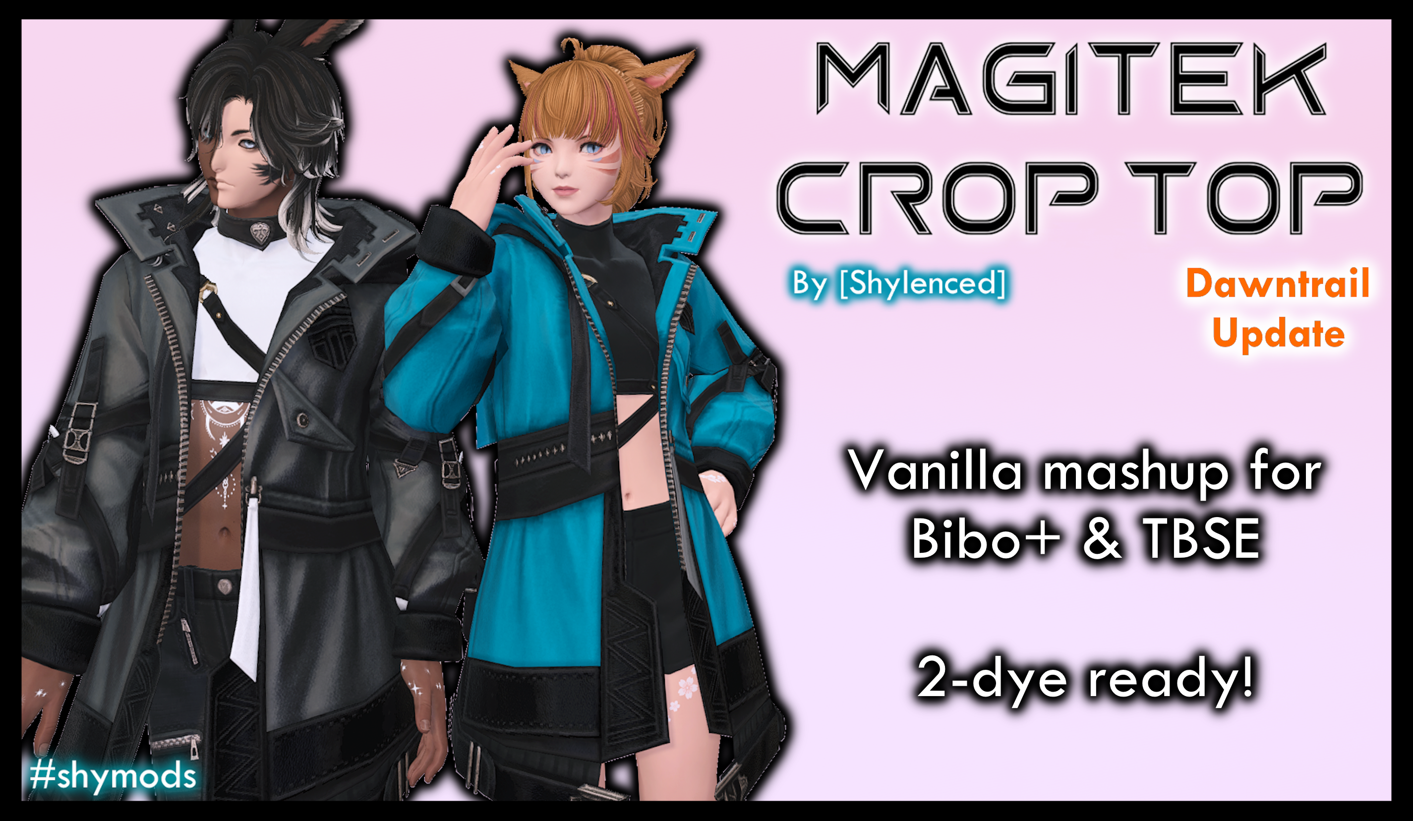 Magitek Crop Top [DT] - The Glamour Dresser