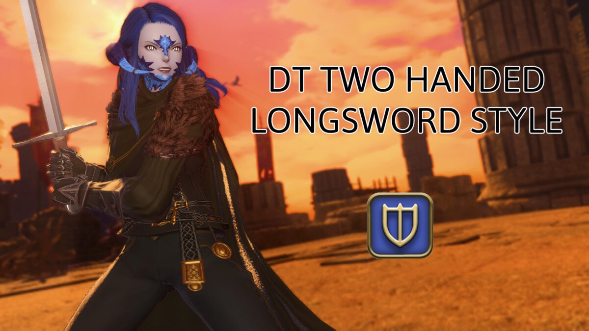 DT - PLD Two Handed Longsword Remaster - The Glamour Dresser