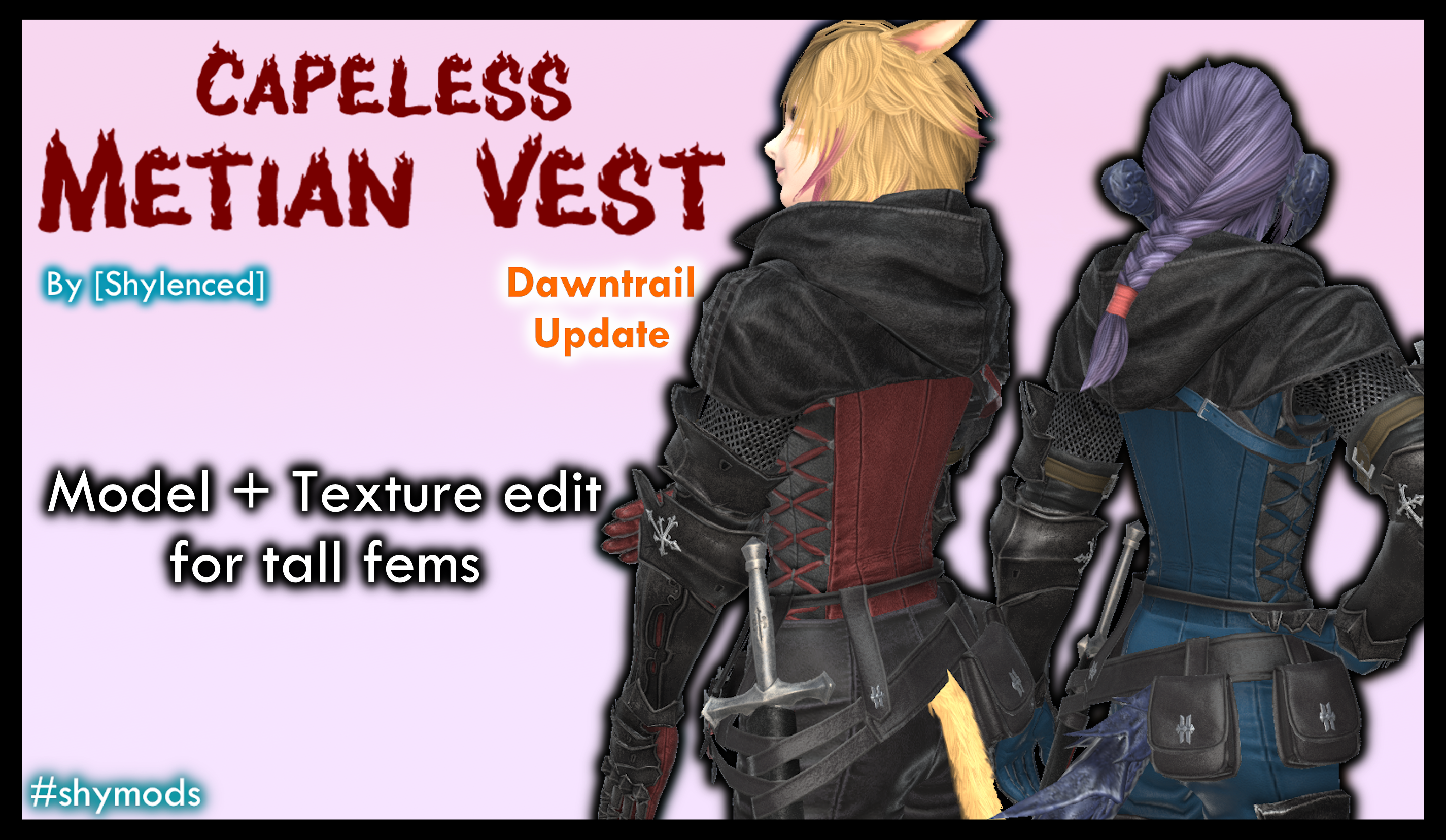 Capeless Metian Vest [DT] - The Glamour Dresser : Final Fantasy XIV ...