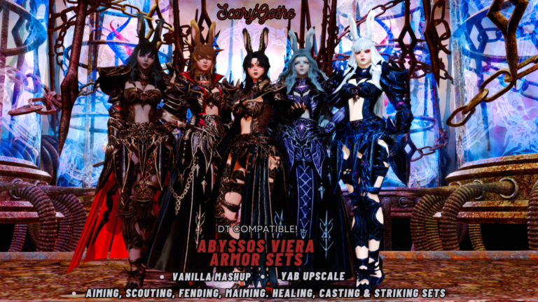 [DT] Abyssos Viera Armor Sets - The Glamour Dresser