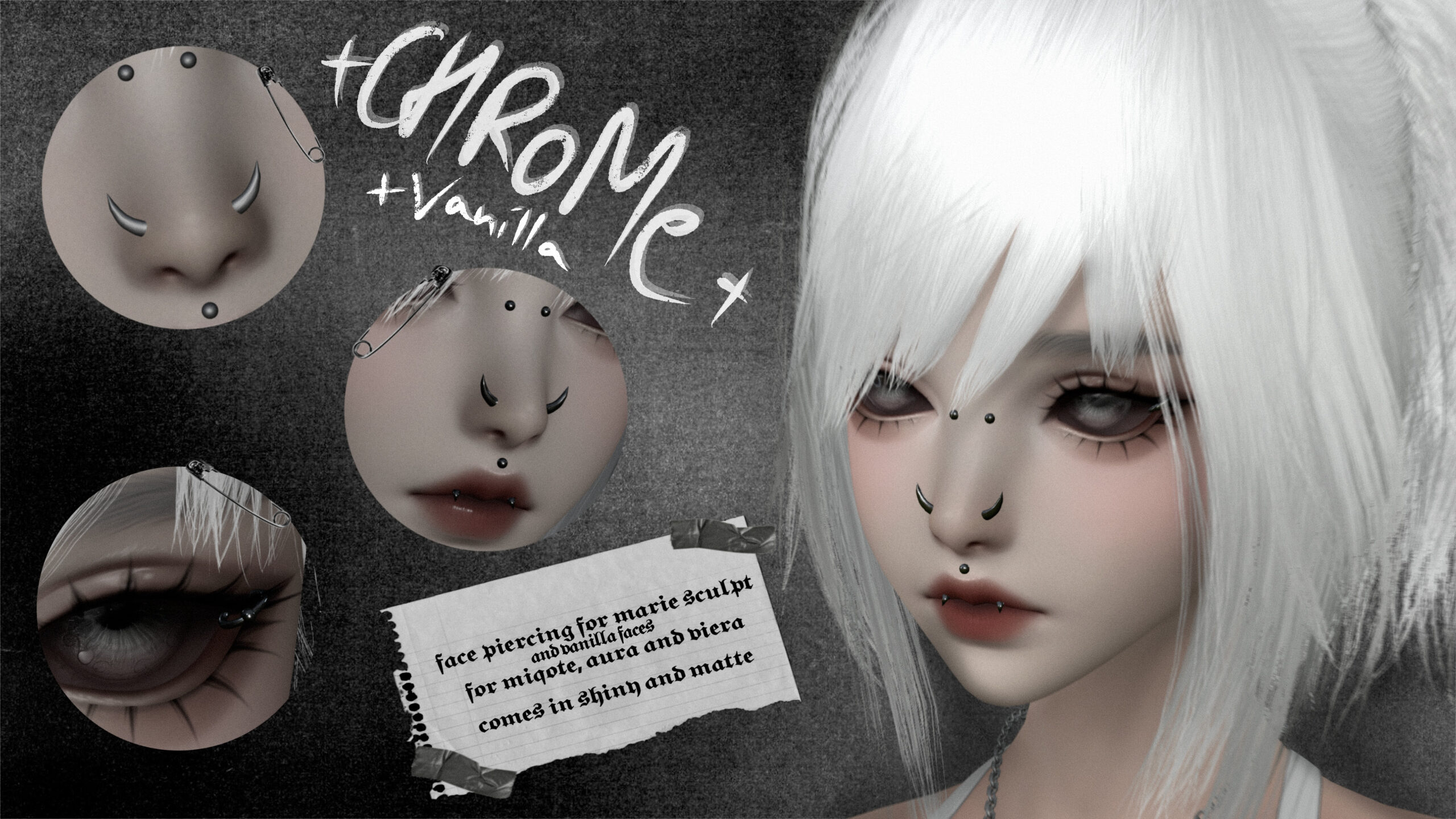 +CHROME+ - The Glamour Dresser : Final Fantasy XIV Mods and More