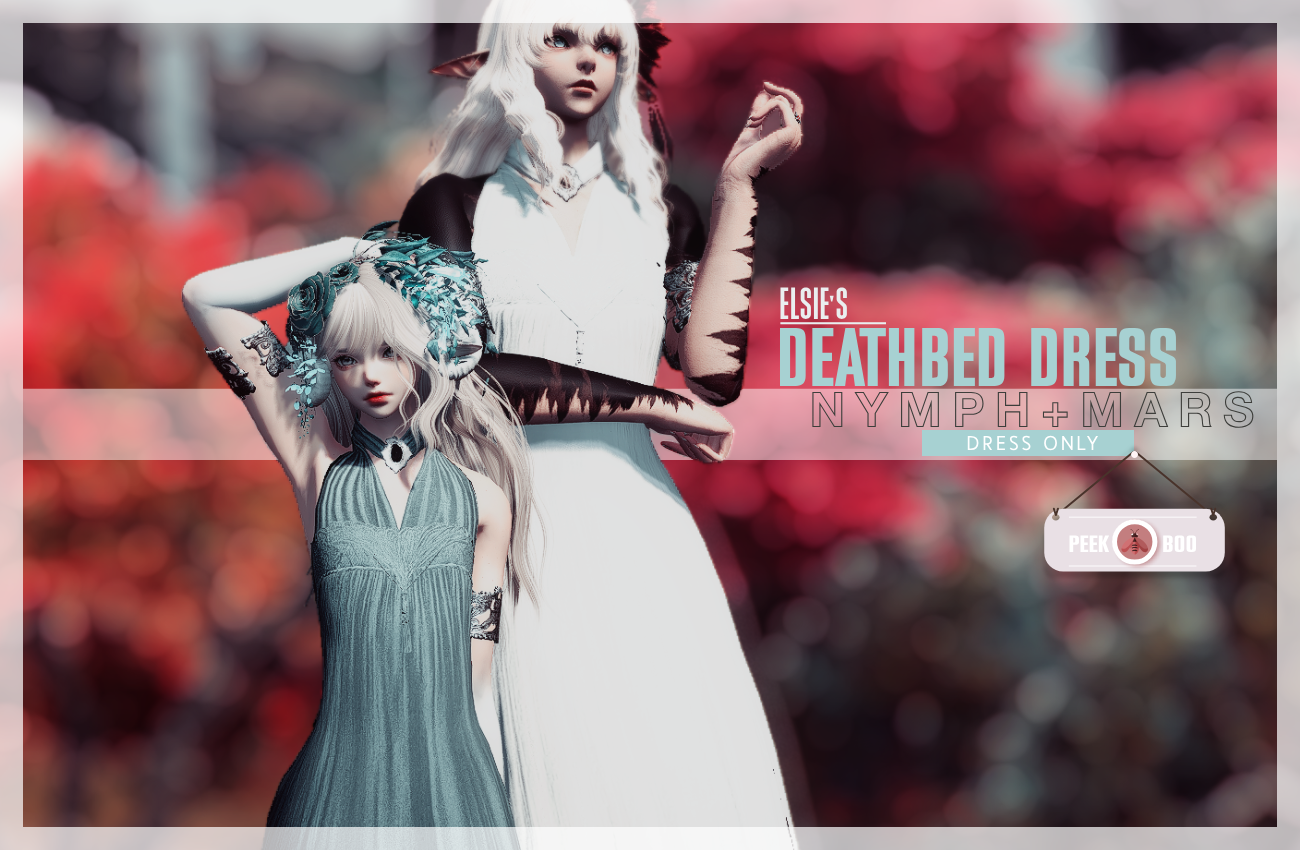 Deathbed Dress by Elsie [Nymph + Mars Slim] - The Glamour Dresser