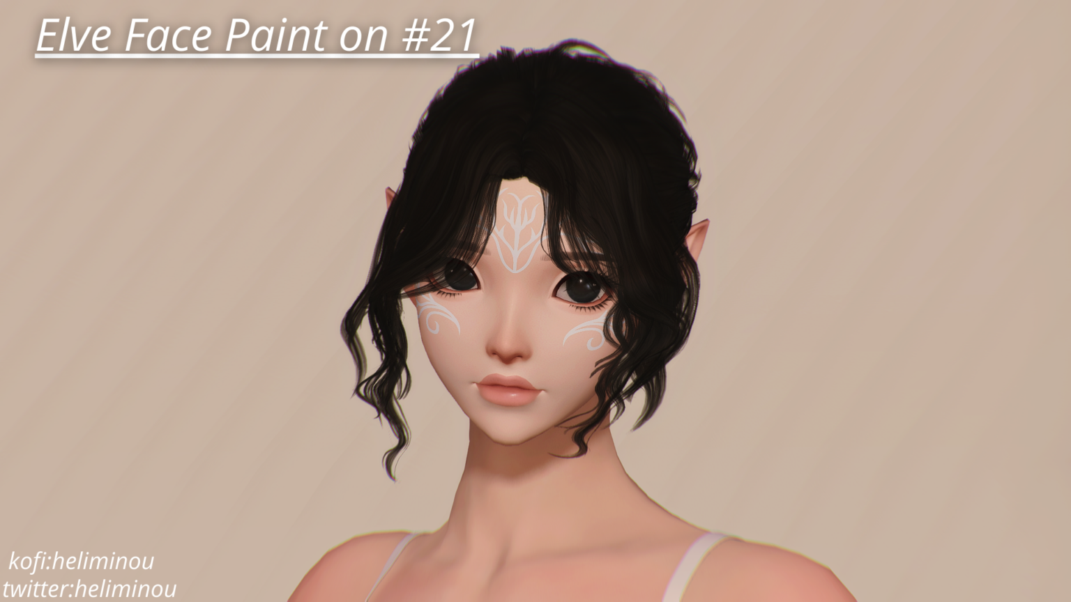 Elve Facepaint - The Glamour Dresser : Final Fantasy XIV Mods and More Elve Facepaint - The Glamour Dresser : Final Fantasy XIV Mods and More