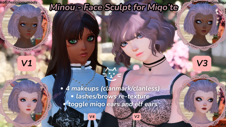 Ear Replacement Mod Archives - FFXIV mods hosted on The Glamour Dresser