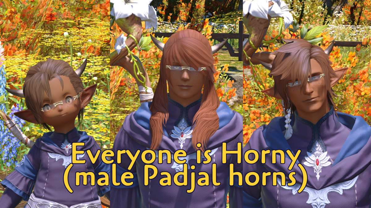 Everyone is Horny (Male Padjal Horns) - The Glamour Dresser : Final ...