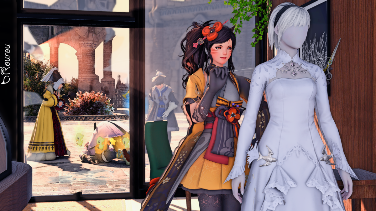 Rourou's Workshop, FFXIV Mod creator at The Glamour Dresser