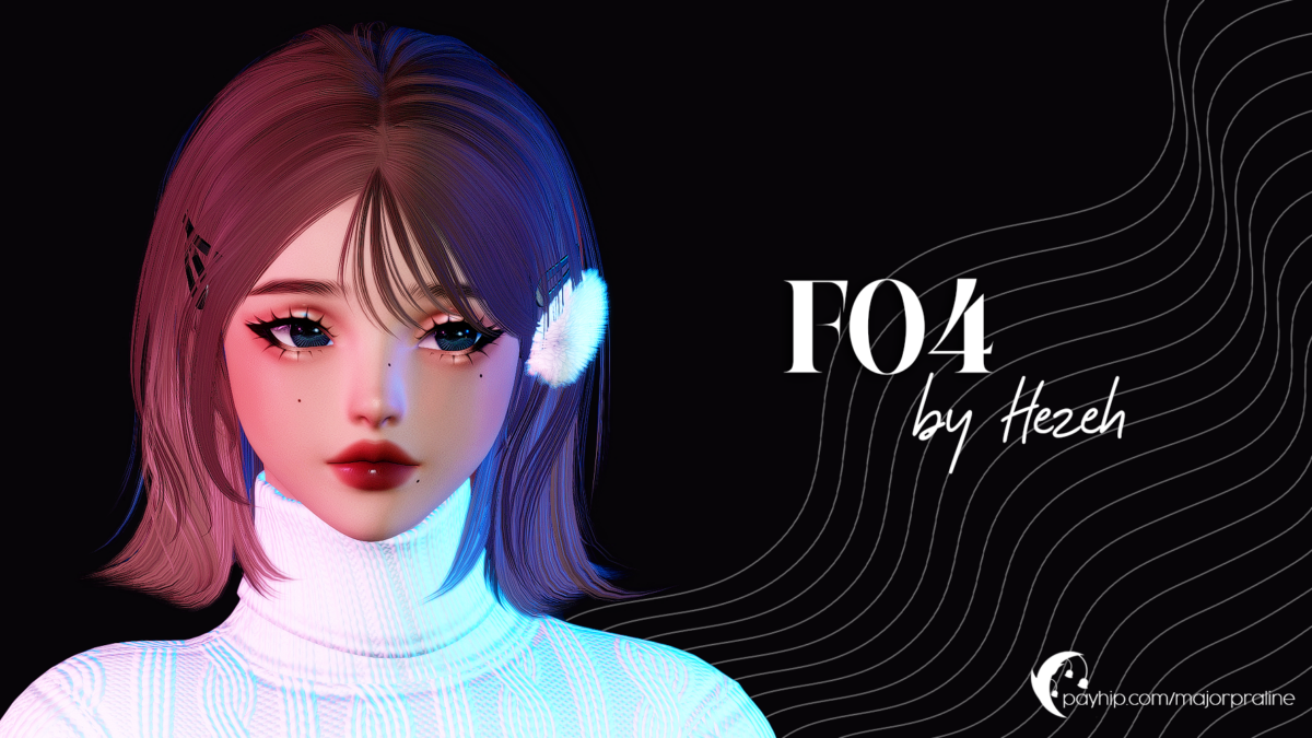 F04 by Hezeh - Hair - The Glamour Dresser : Final Fantasy XIV Mods and More