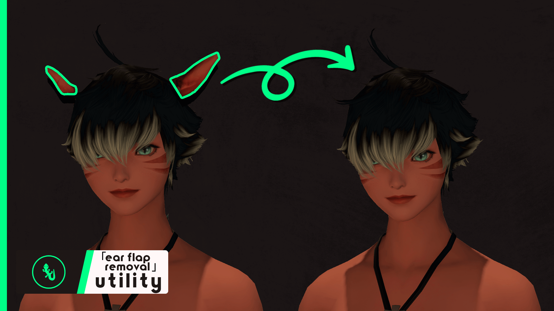 [IИKΞD] F Miqo Vanilla Ear-Flap Remover「DT」 - The Glamour Dresser ...