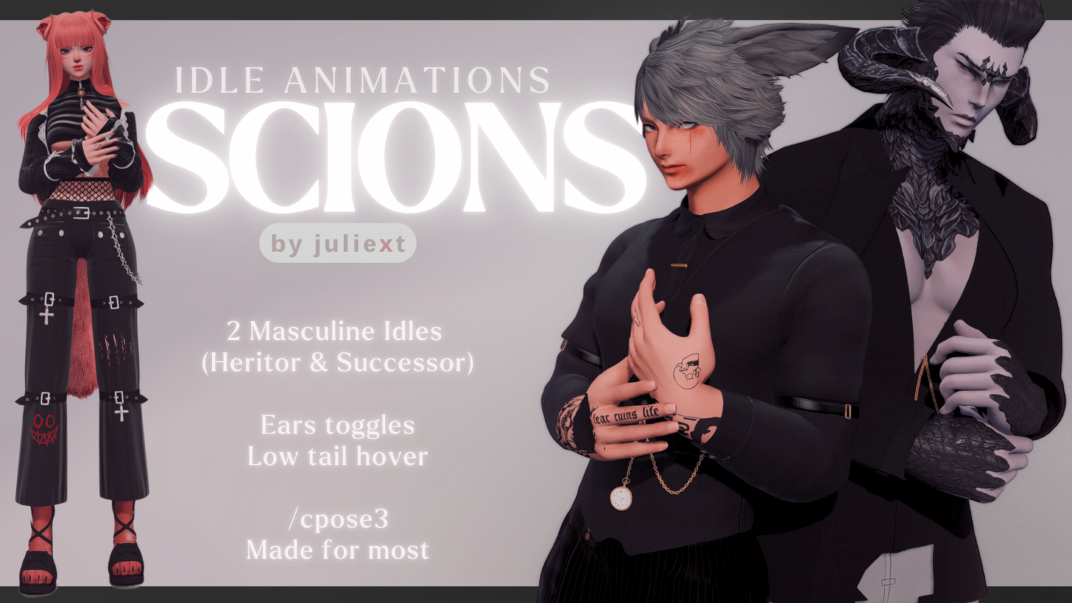 Scions | Idle Animations (2pk) - The Glamour Dresser : Final Fantasy ...