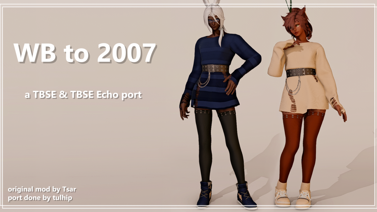 Mods Archive Page 7 of 631 - FFXIV mods hosted on The Glamour Dresser
