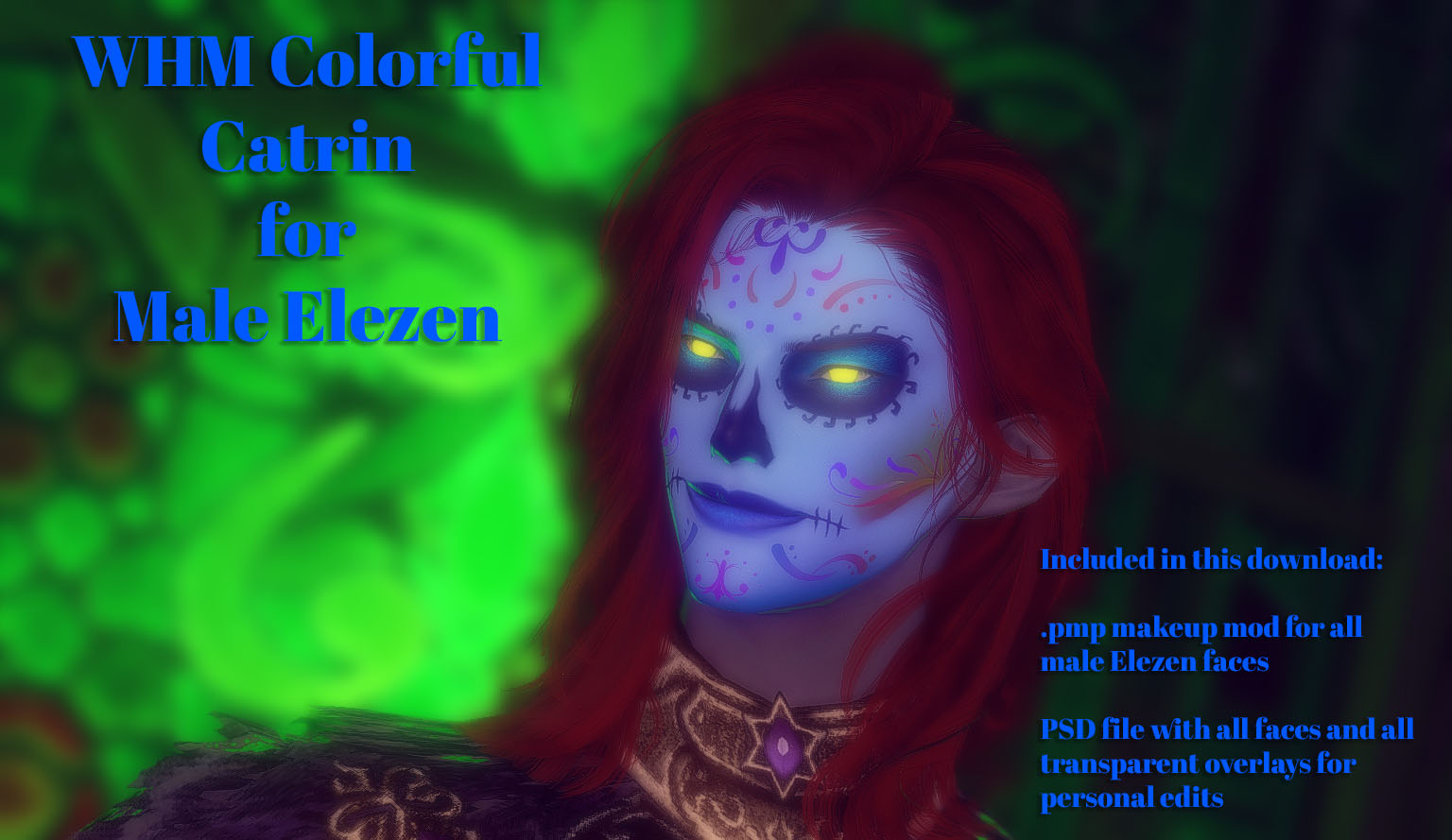 WHM Colorful Catrin for Elezen Men - The Glamour Dresser : Final ...