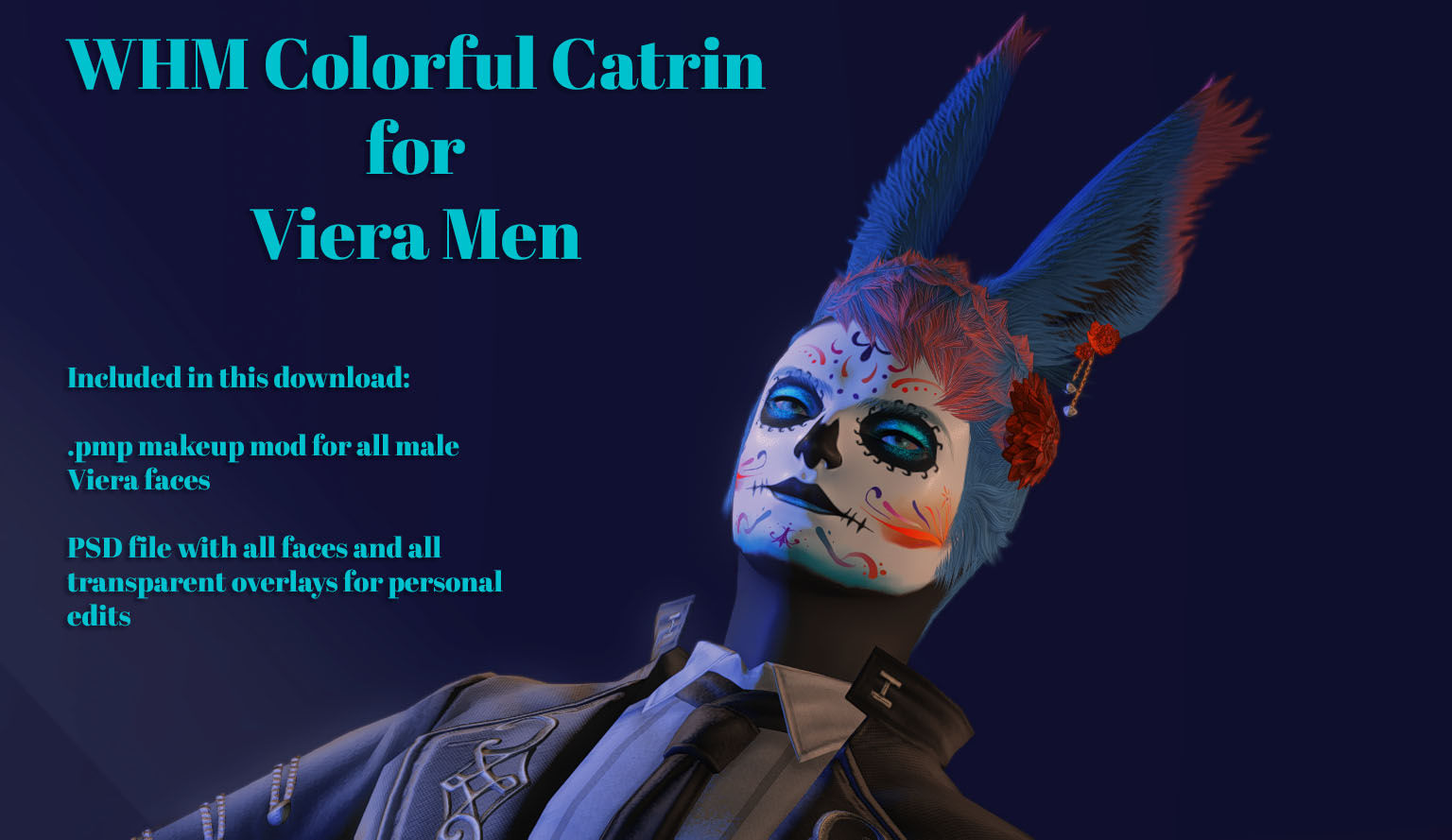 WHM Colorful Catrin for Viera Men - The Glamour Dresser : Final Fantasy ...