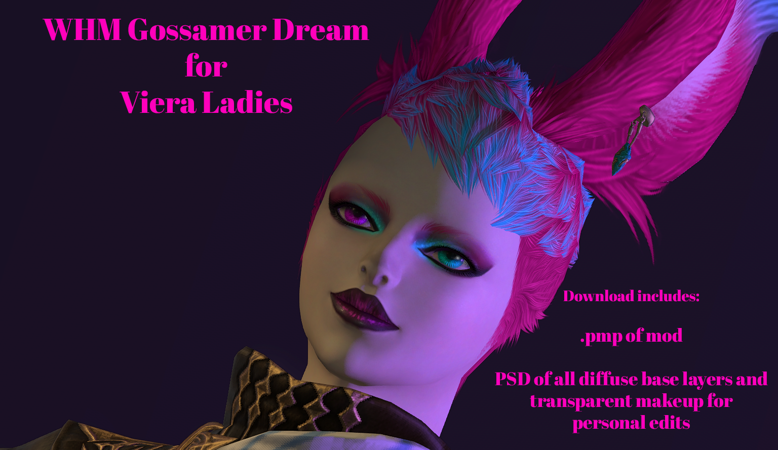 WHM Gossamer Dream - The Glamour Dresser : Final Fantasy XIV Mods and More