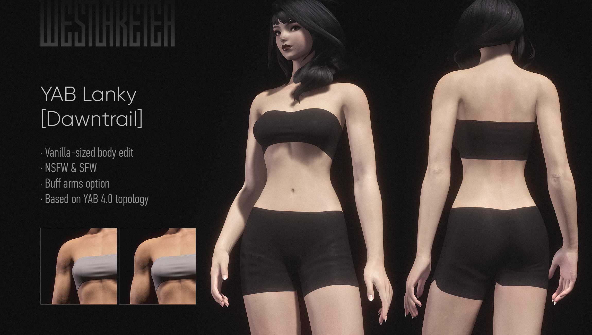 YAB Lanky [DT] - The Glamour Dresser : Final Fantasy XIV Mods and More