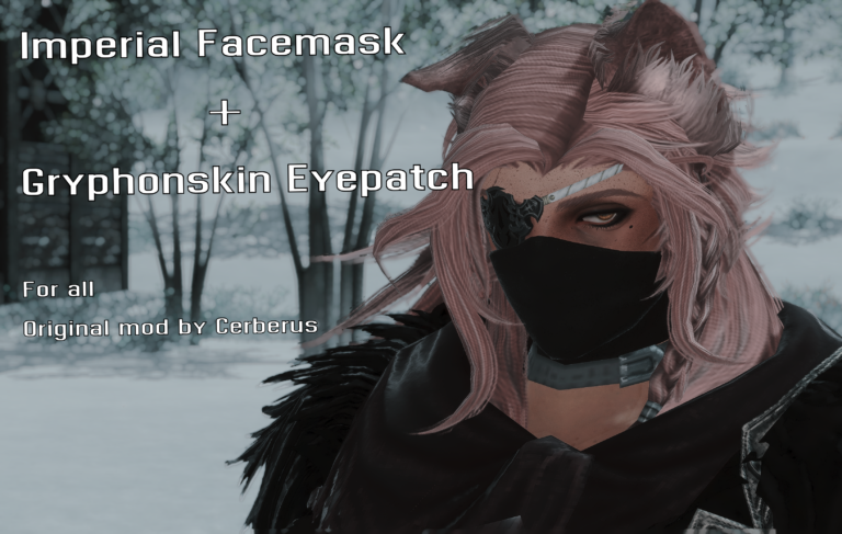 Imperial Facemask With Eyepatch - The Glamour Dresser : Final Fantasy ...