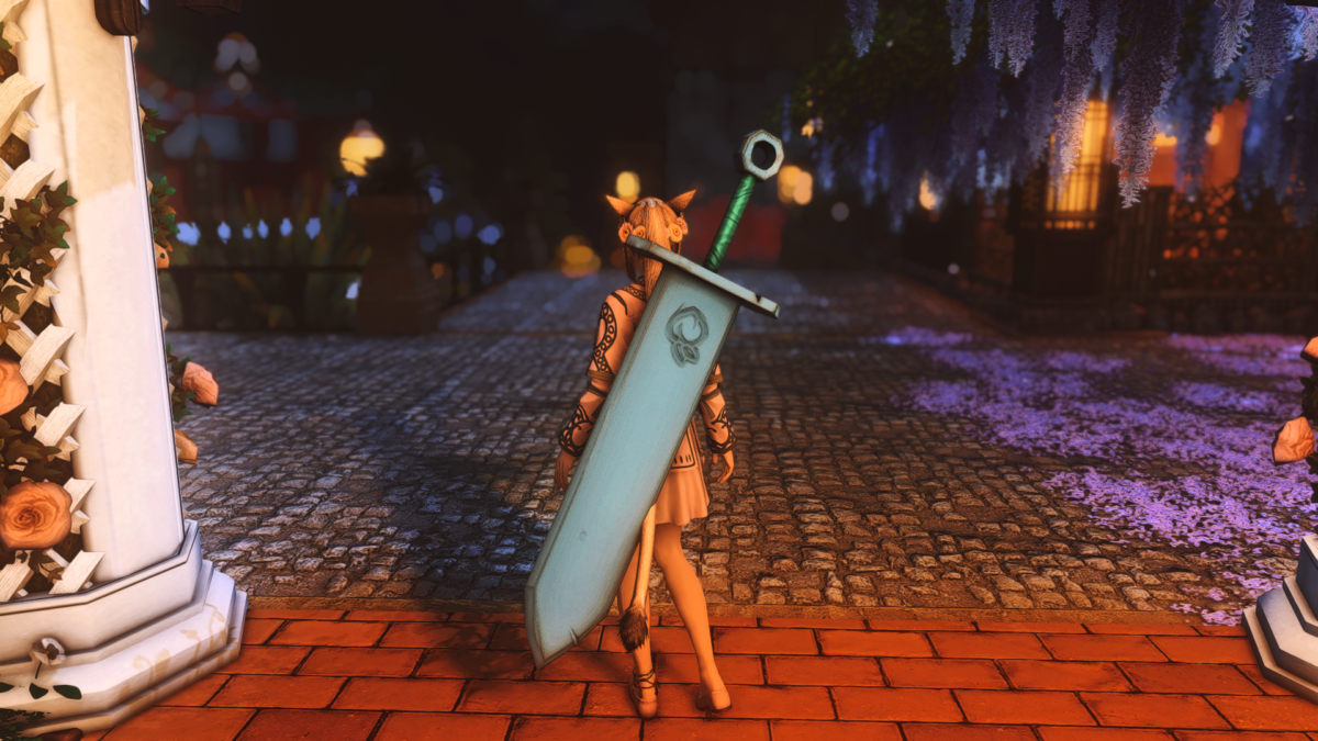 Peach Greatsword | DRK Weapon - The Glamour Dresser