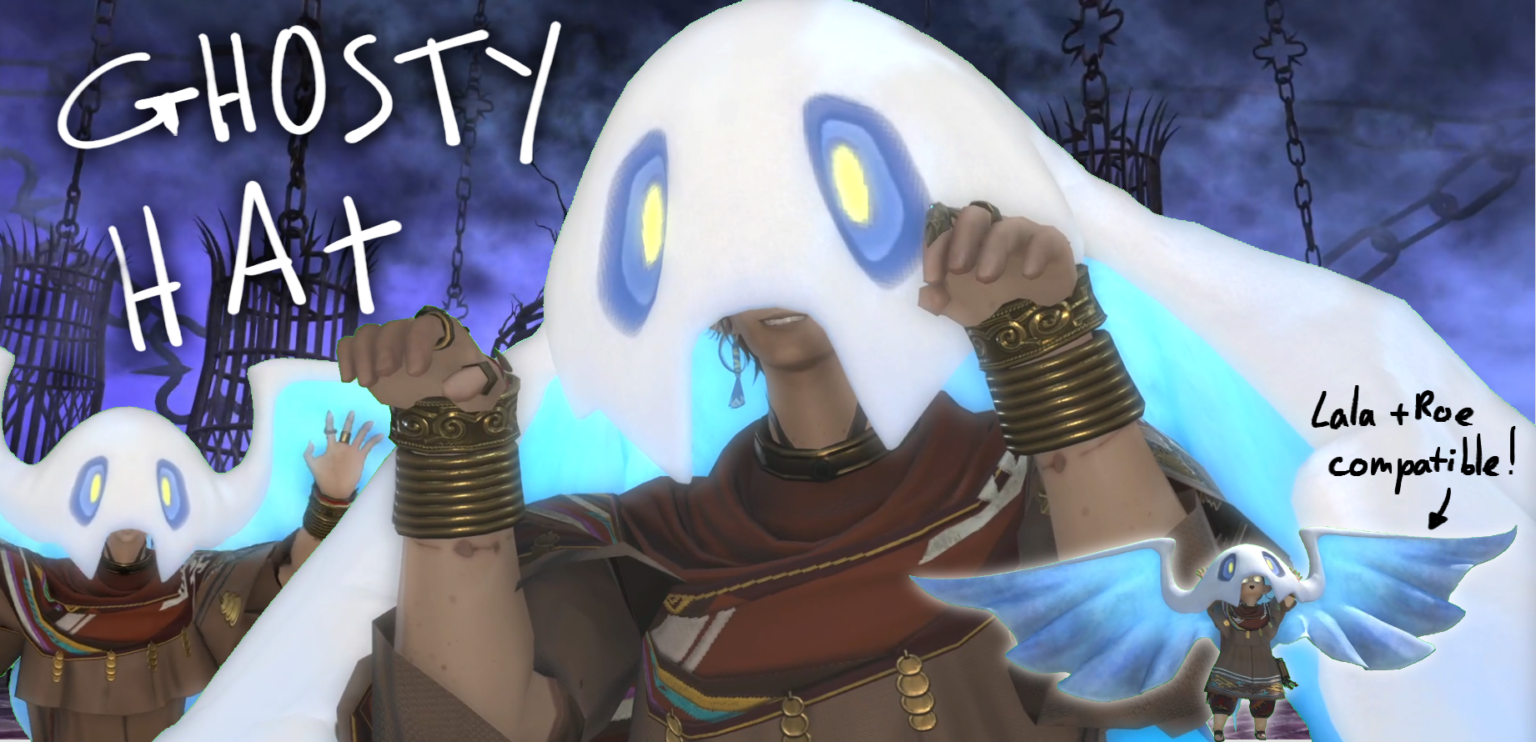 Ghosty Hat - The Glamour Dresser