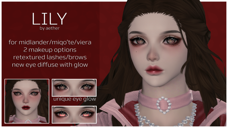 [DT] Lily - face sculpt - The Glamour Dresser : Final Fantasy XIV Mods ...