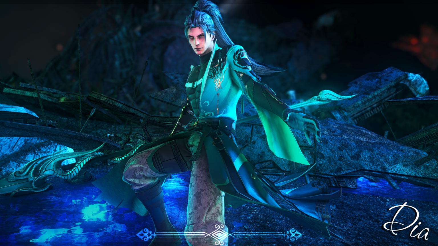 Midnight Dragon - The Glamour Dresser