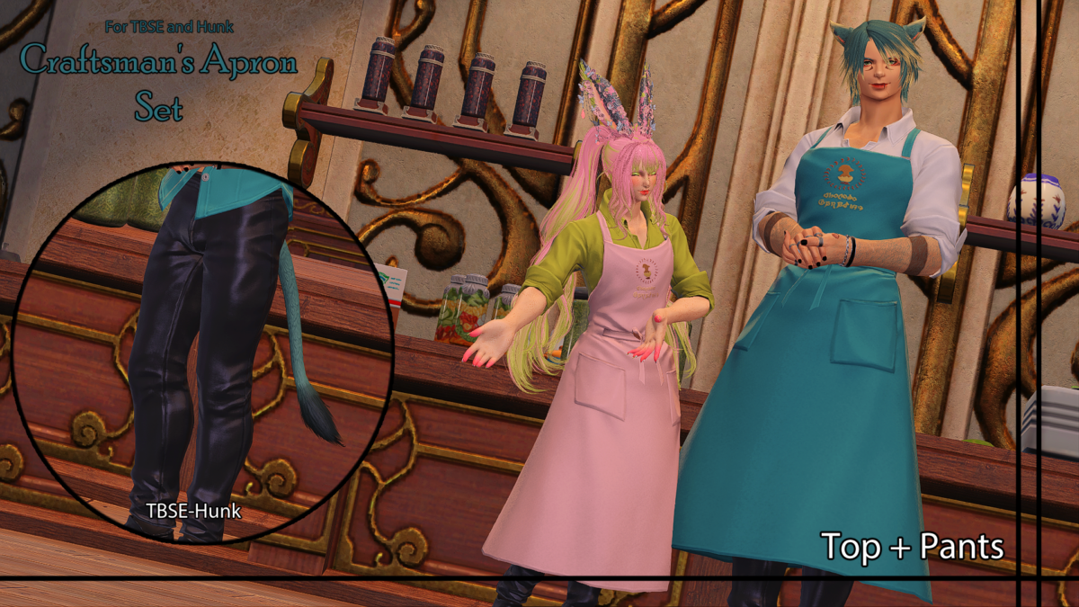 [Ichi]Craftsman's Apron Set (TBSE+) - The Glamour Dresser : Final ...