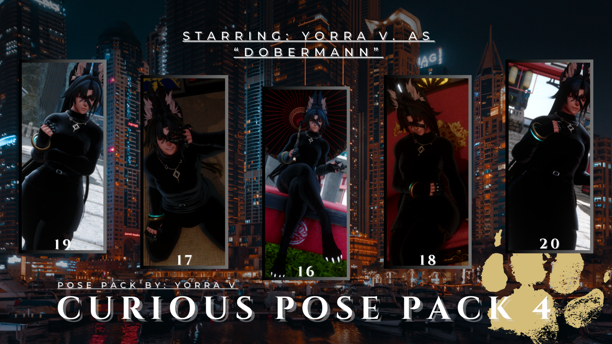 Curious Pose Pack 4: 16-20 - The Glamour Dresser : Final Fantasy XIV ...