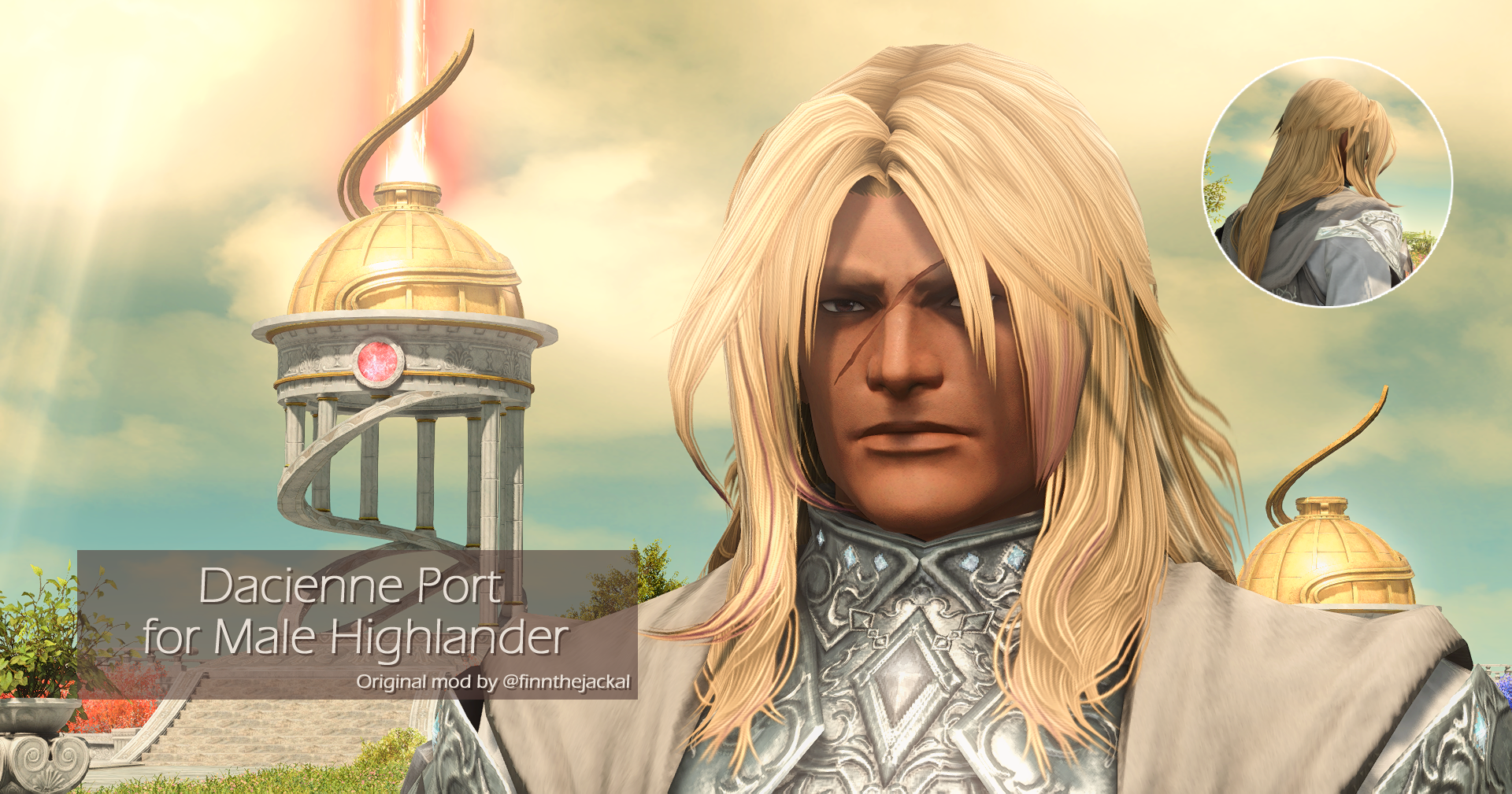 Dacienne for Male Highlander - The Glamour Dresser : Final Fantasy XIV ...