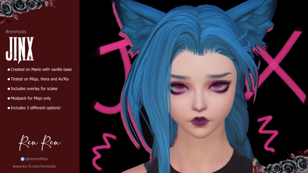 JINX ⛧ - The Glamour Dresser : Final Fantasy XIV Mods and More
