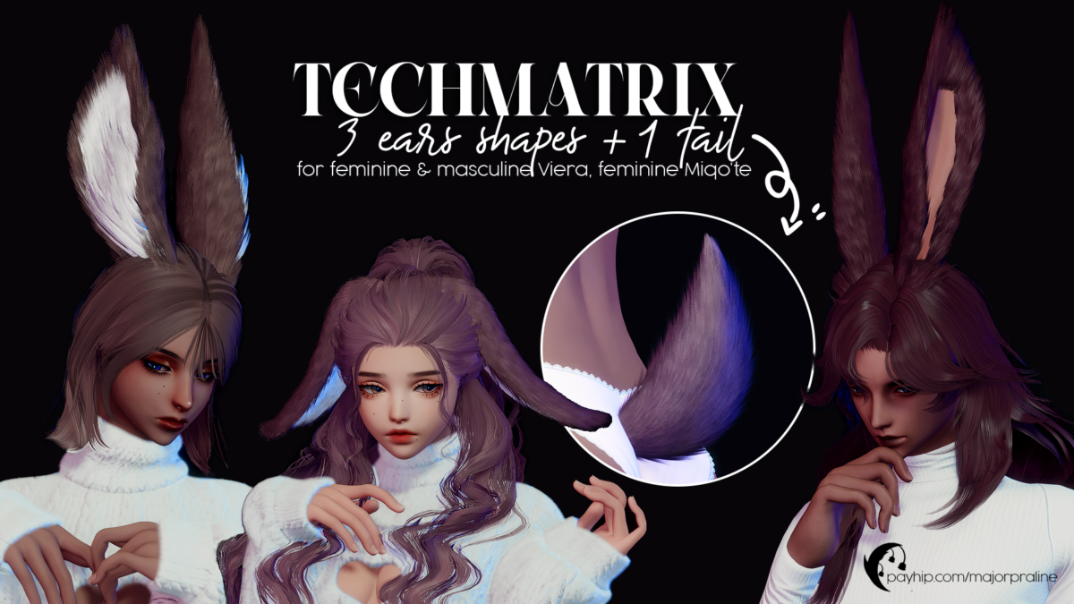 Tail Replacement Mod Archives - FFXIV mods hosted on The Glamour Dresser