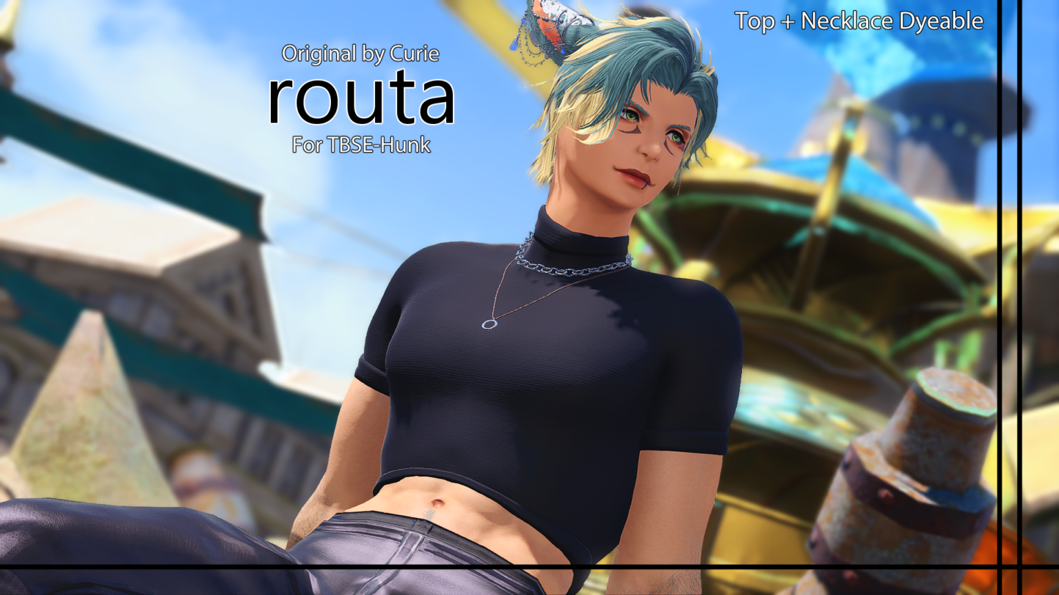 [Ichi]Routa (TBSE-Hunk) - The Glamour Dresser : Final Fantasy XIV Mods and More