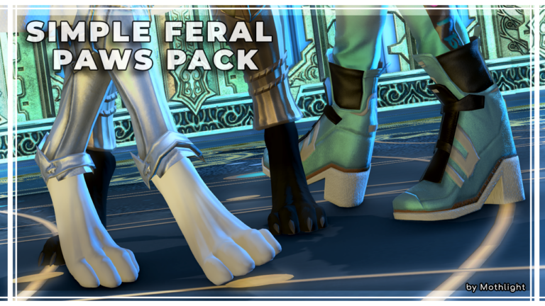 Feral Paws Mod Archives - FFXIV mods hosted on The Glamour Dresser