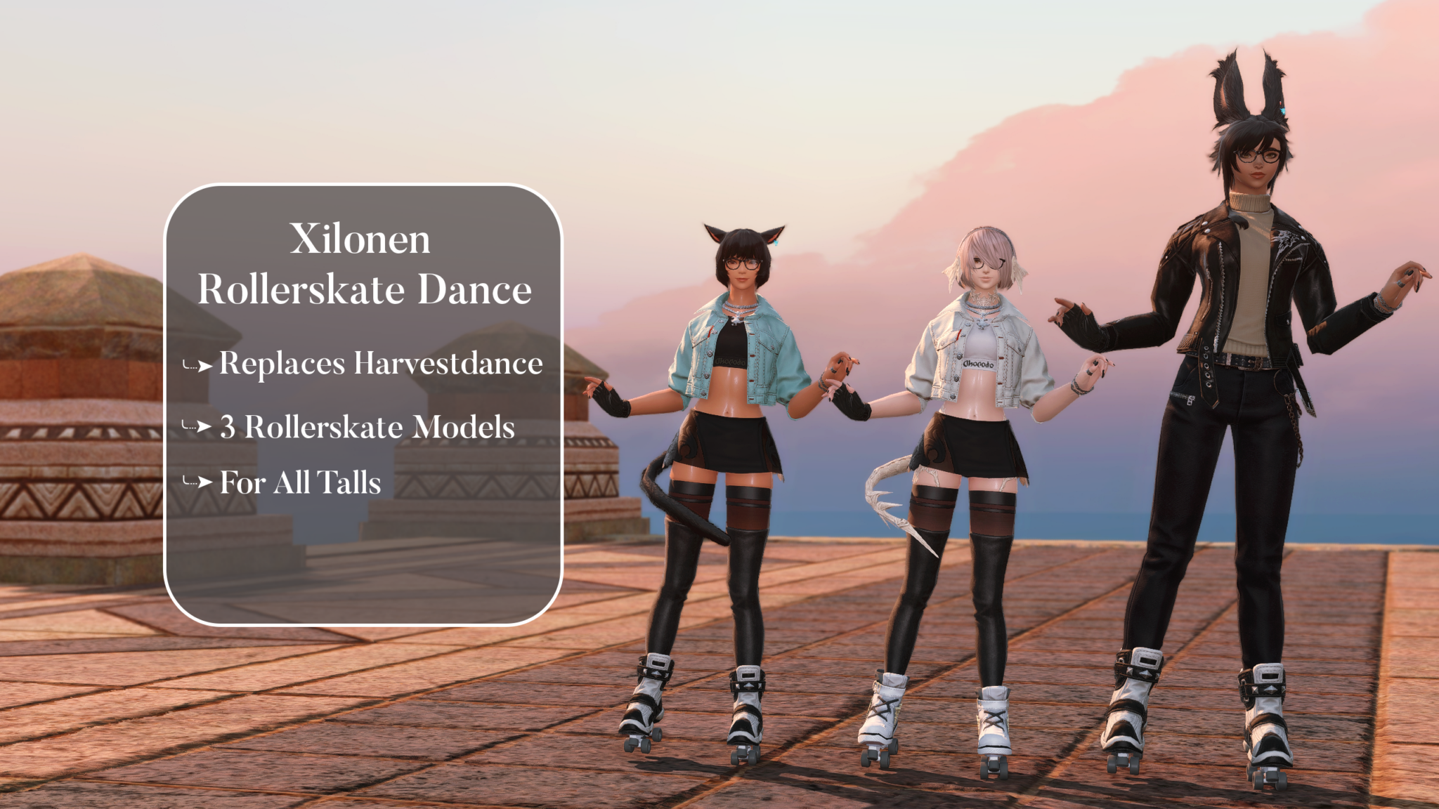 Xilonen Rollerskate Dance - The Glamour Dresser