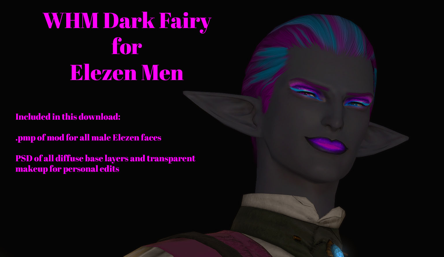WHM Dark Fairy - The Glamour Dresser : Final Fantasy XIV Mods and More
