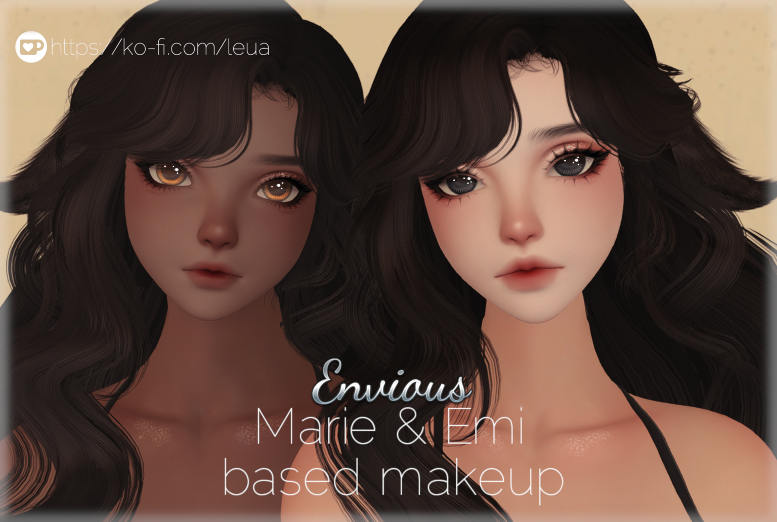 [Envious] - Marie & Emi based makeup - most [F] faces - The Glamour ...