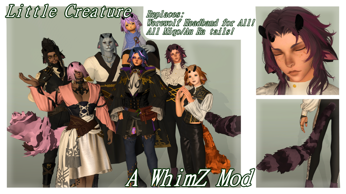Little Creature - The Glamour Dresser : Final Fantasy XIV Mods and More