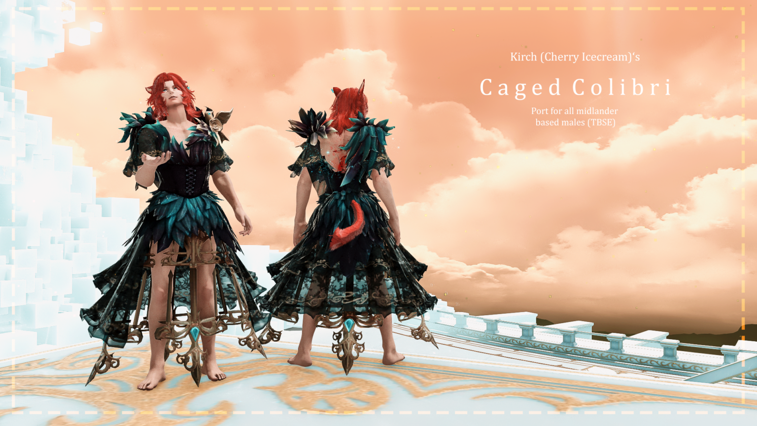 Caged Colibri (TBSE) - The Glamour Dresser : Final Fantasy XIV Mods and ...