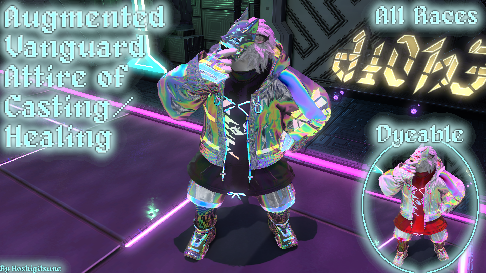 Augmented Vanguard Attire of Casting/Healing - The Glamour Dresser ...