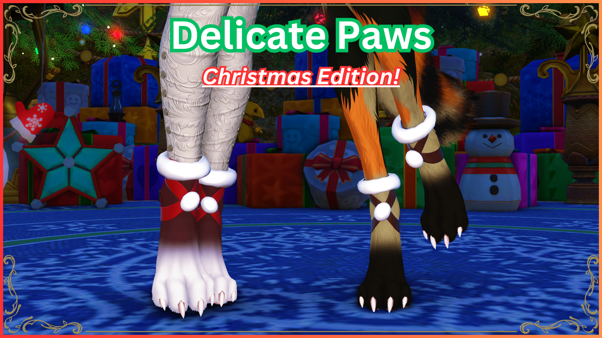Delicate Feral Paws - Christmas Edition - The Glamour Dresser