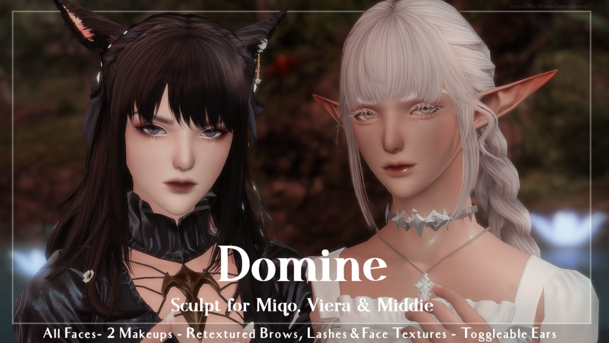 Custom Sculpt Mod Archives - FFXIV mods hosted on The Glamour Dresser