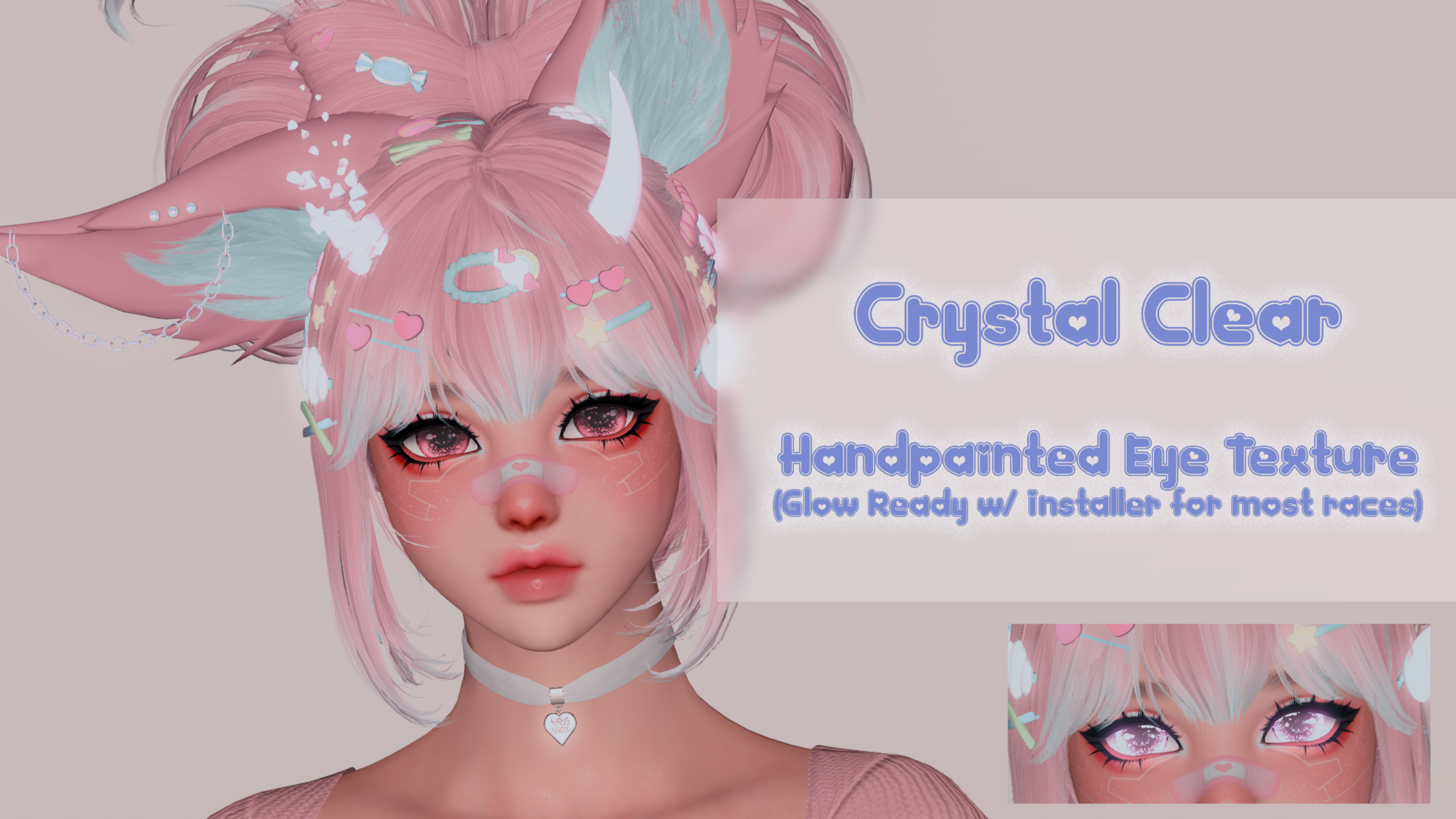 Crystal Clear - Custom Eyes for Most Races - The Glamour Dresser ...