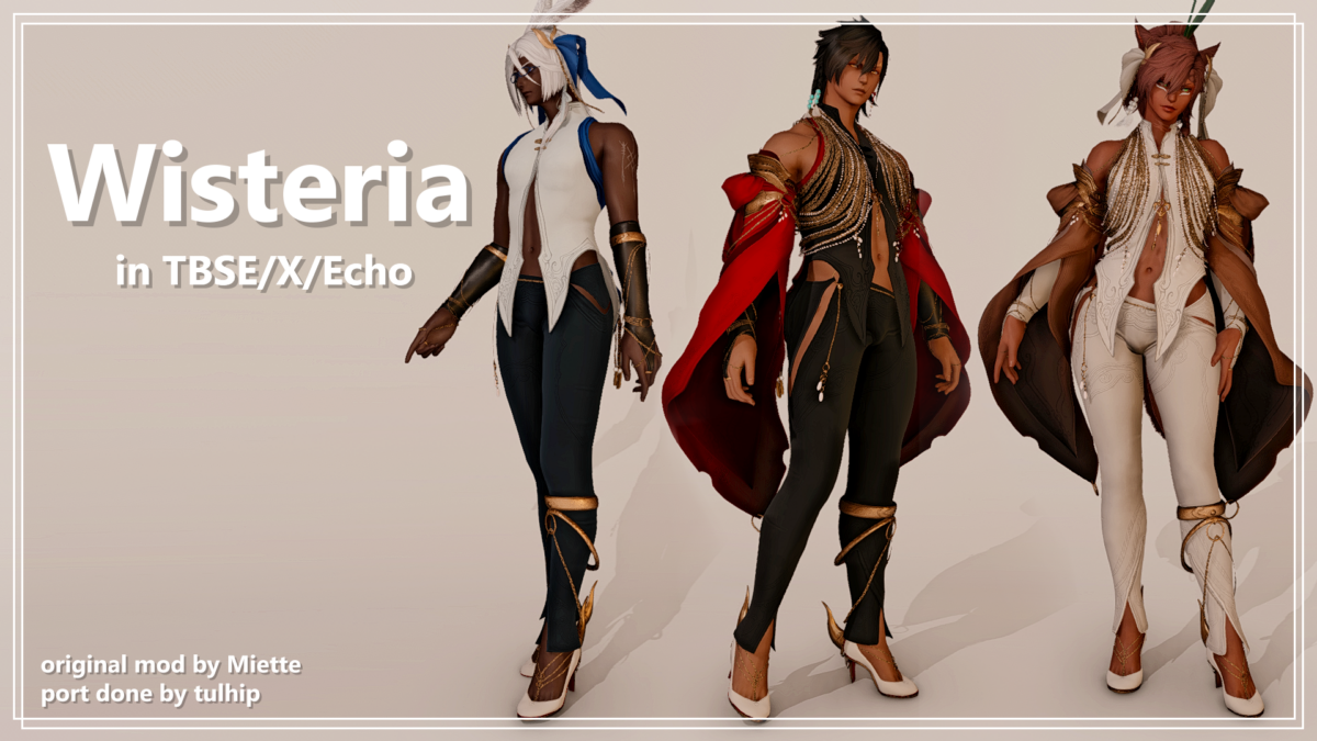 Wisteria - TBSE, TBSE X, TBSE Echo - The Glamour Dresser : Final ...