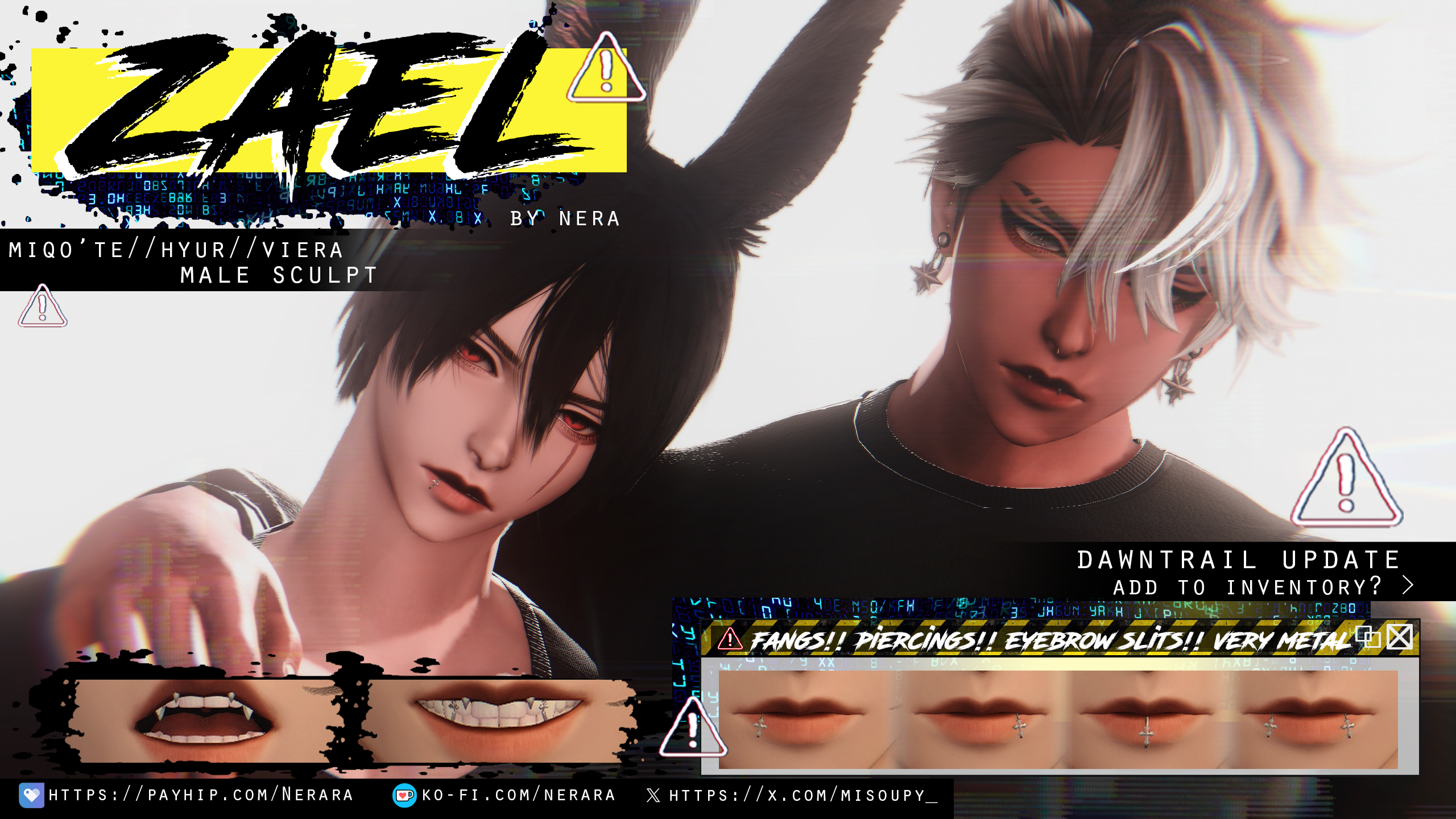 ZAEL - The Glamour Dresser : Final Fantasy XIV Mods and More