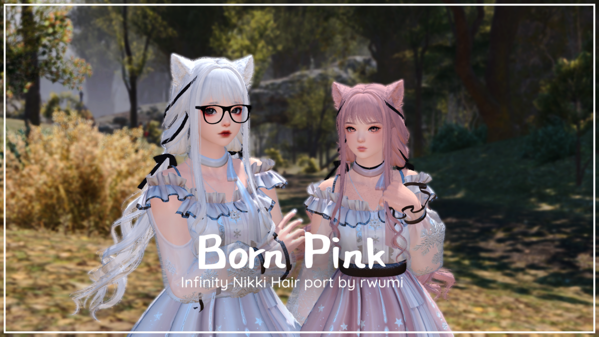 Born Pink - Infinity Nikki Hair Port - The Glamour Dresser : Final ...