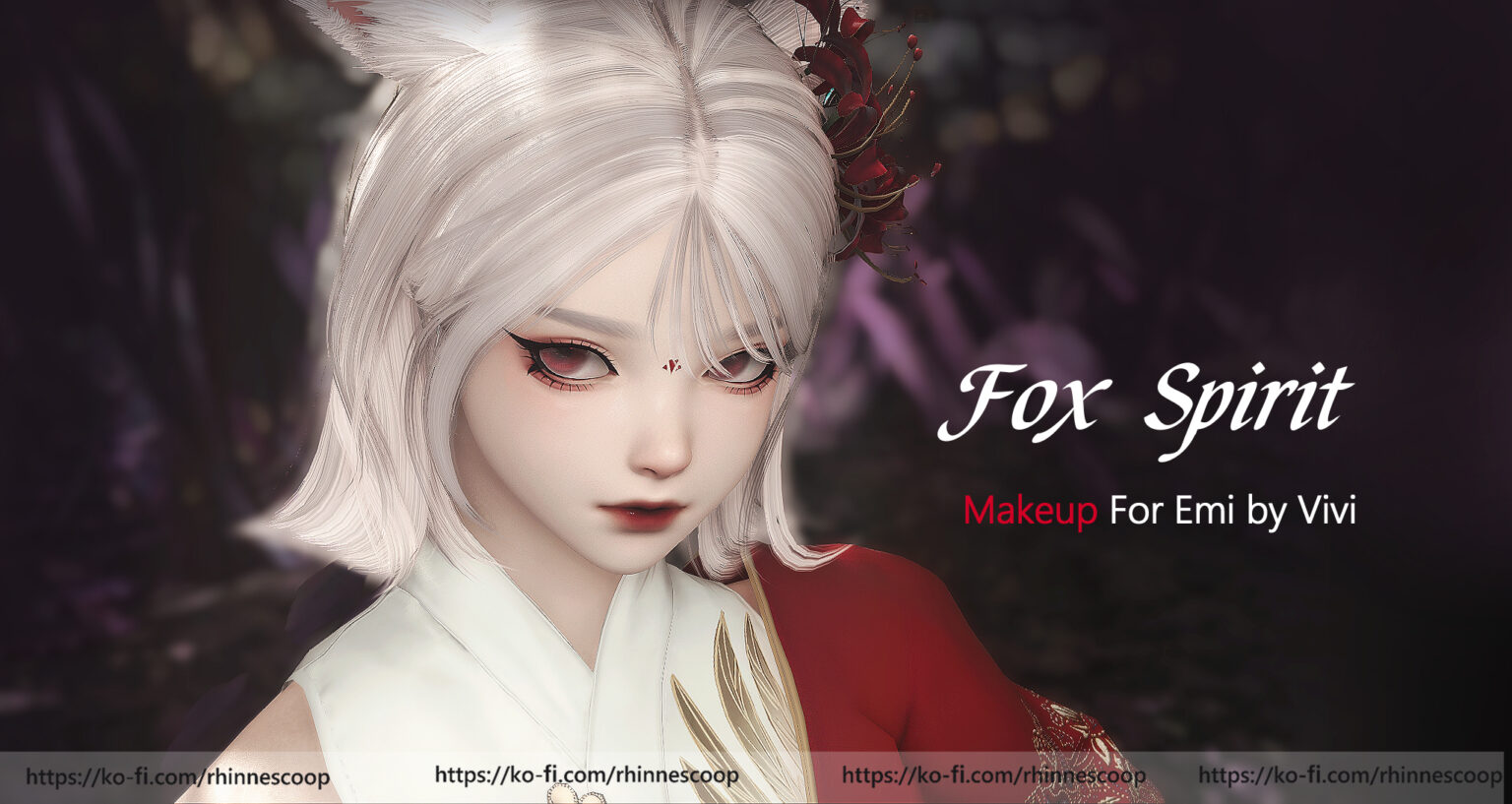 [DT]Fox Spirit- Makeup for Emi - The Glamour Dresser