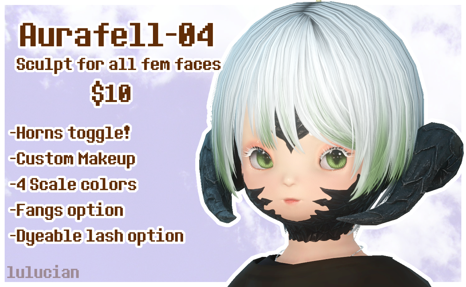 Aurafell-04 - Lalafell Sculpt - The Glamour Dresser : Final Fantasy XIV ...