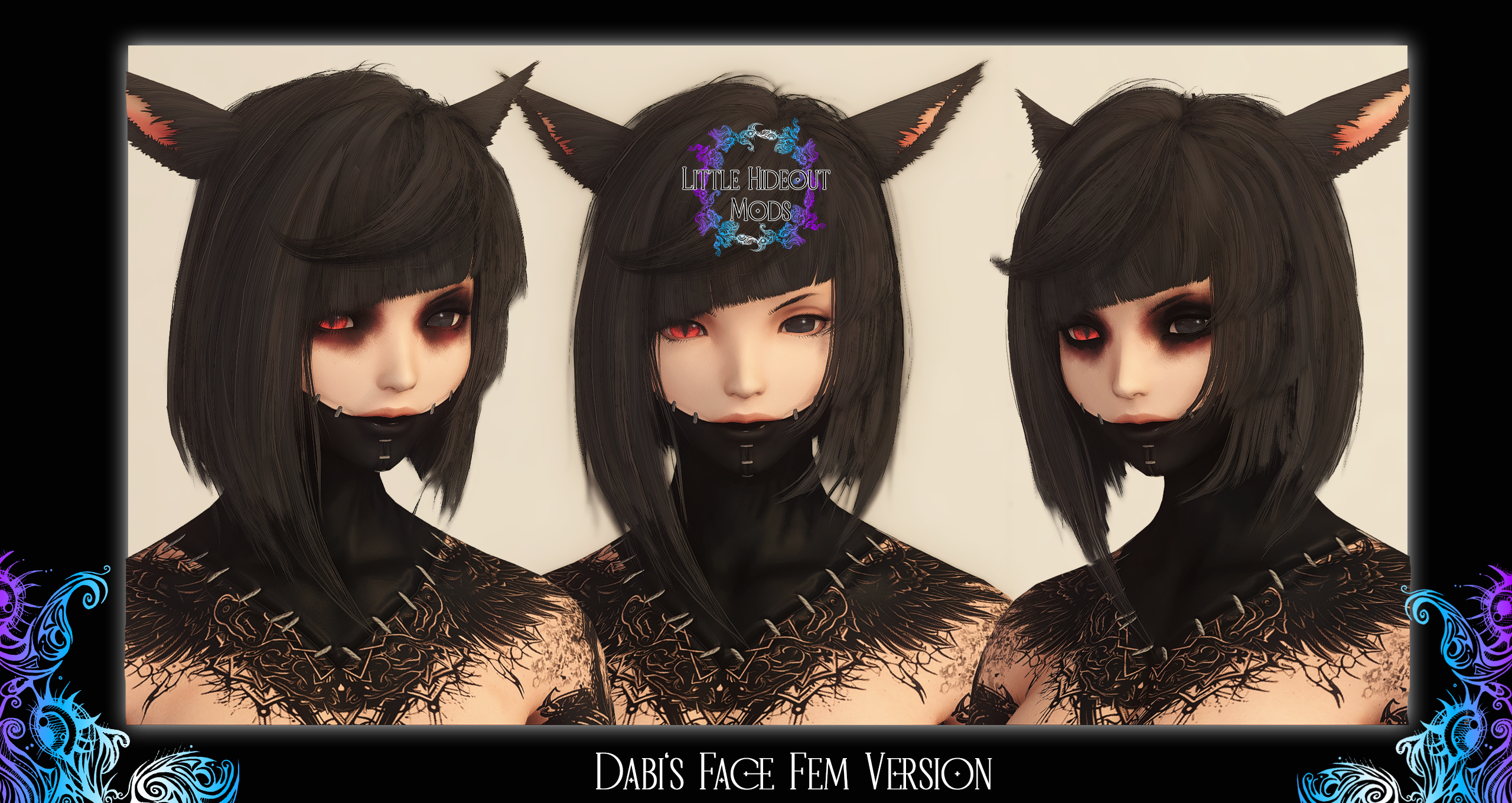 Dabis Face - Female Make Up Mod - The Glamour Dresser