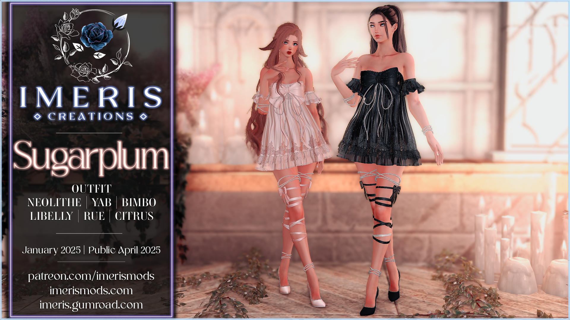 Sugarplum - The Glamour Dresser : Final Fantasy XIV Mods and More